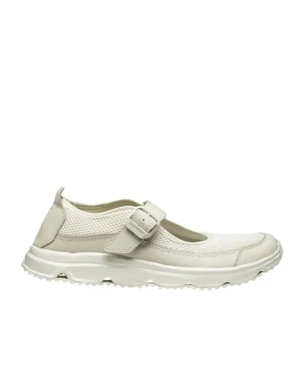 SALOMON Round-head Flat Shoes - White