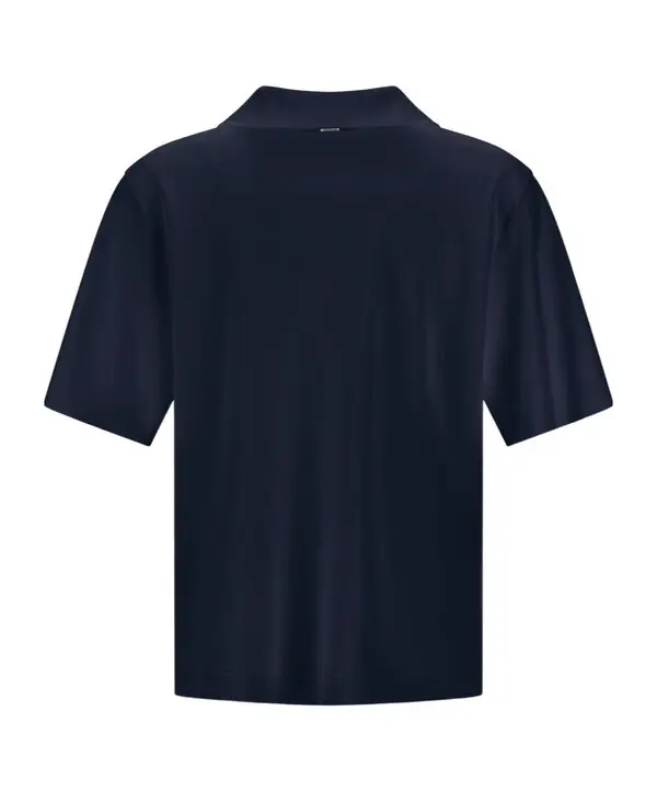 Herno Short-sleeve Chest-pocket Shirt