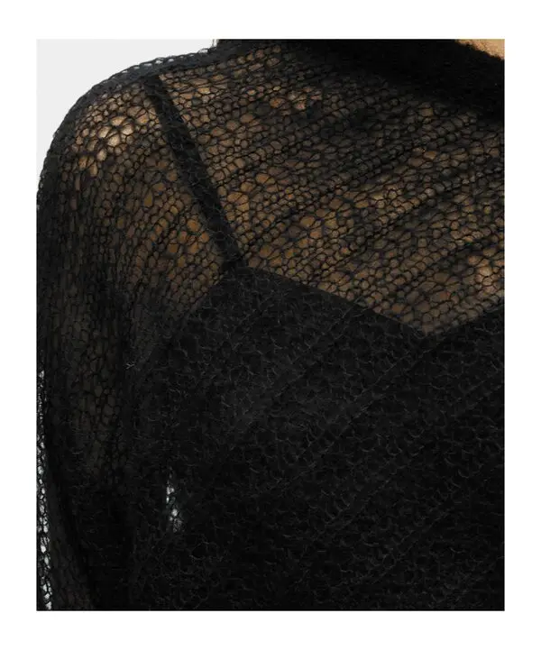 ANN DEMEULEMEESTER Christabel Bias Cut Sweater
