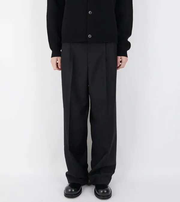 SUNFLOWER Wool Pleated Casual Pants