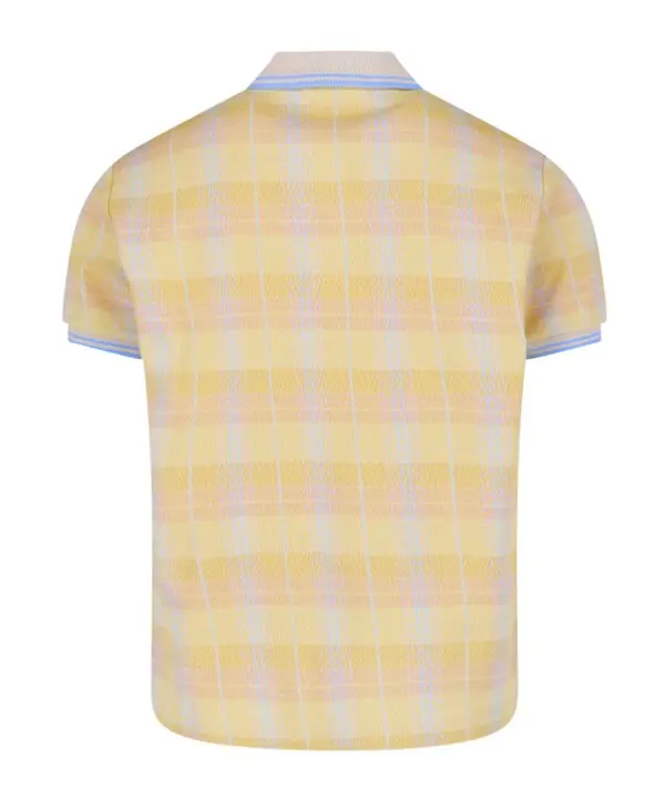 VIVIENNE WESTWOOD Checked Knit Polo Shirt