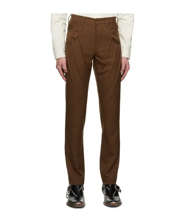 JUNTAE KIM Casual Pants With Belt Loops