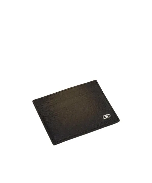 FERRAGAMO Micro Gancini Credit Card Holder