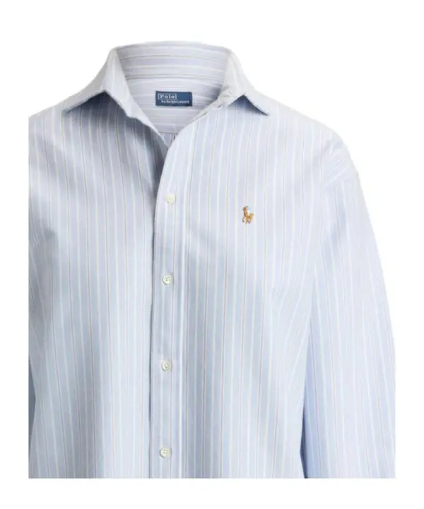 Polo Ralph Lauren Striped Embroidered Logo Shirt