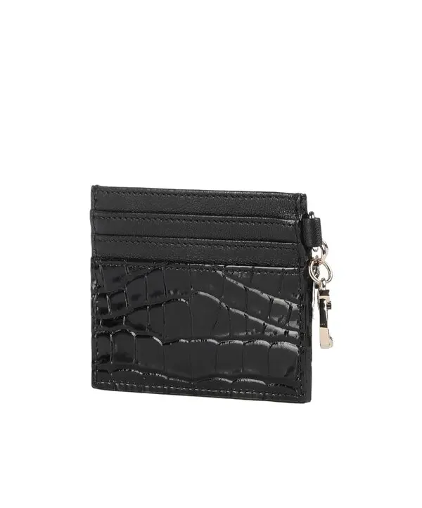 VIVIENNE WESTWOOD Embossed Croc Credit Card Holder