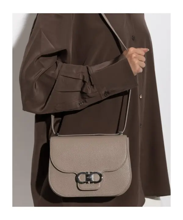 FERRAGAMO Flap Shoulder Bag