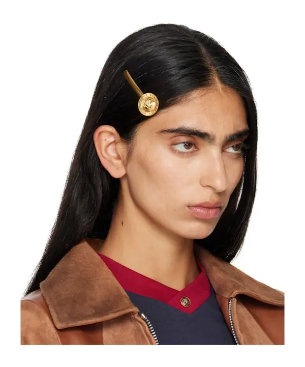 Versace Medusa Hair Clip