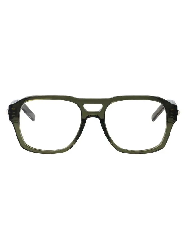 Givenchy Square-frame Glasses - Green