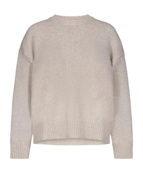 LOULOU STUDIO Pia Drop-shoulder Sweater - Stone
