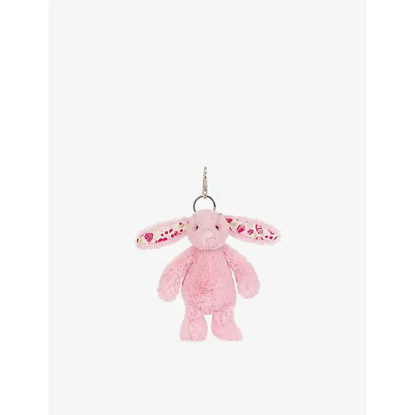 JELLYCAT Blushkin Blossom Bunny Soft Bag Charm - One-color