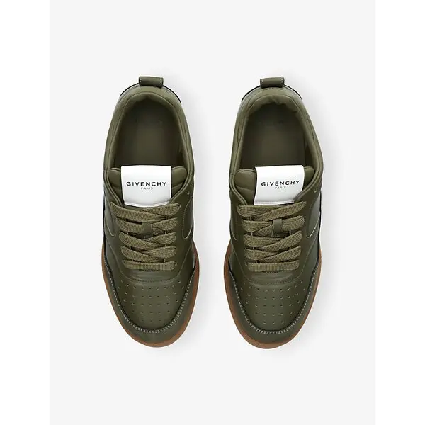Givenchy Yard Leather And Suede Trainers