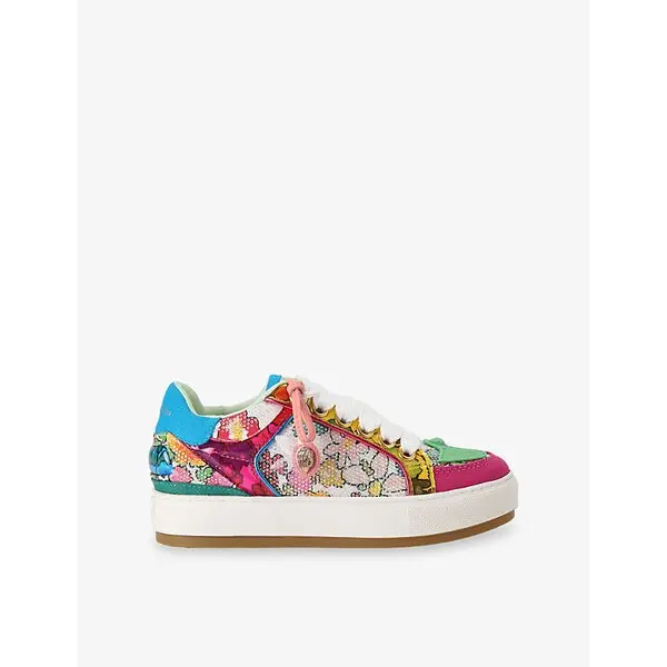 Kurt Geiger Southbank Tag Woven Trainers - Other