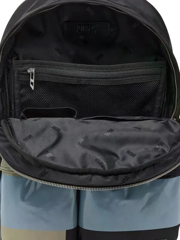 DIESEL® Multi-pkts Colour-blocked Multi-pocket Backpack