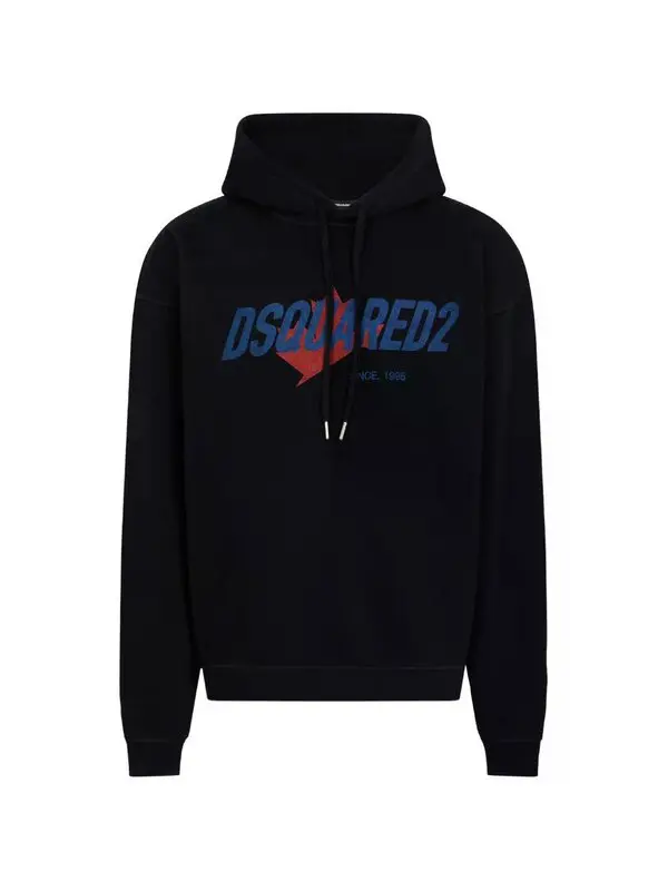 Dsquared2 Logo Relax-fit Hoodie