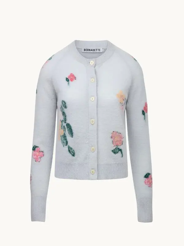 Bernadette Clemence Cardigan - Grey