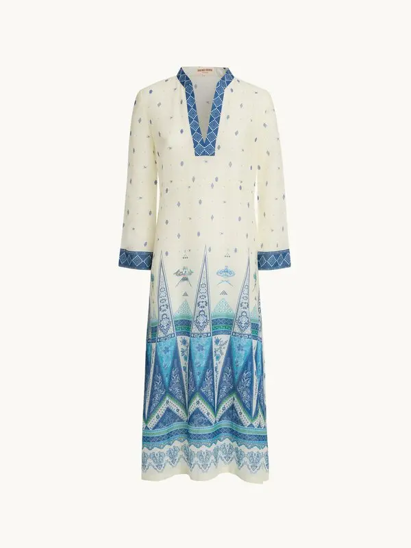 EMPORIO SIRENUSE Giada Caftan - Blue