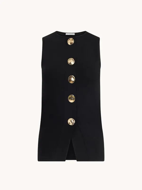 Altuzarra Harper Top - Black