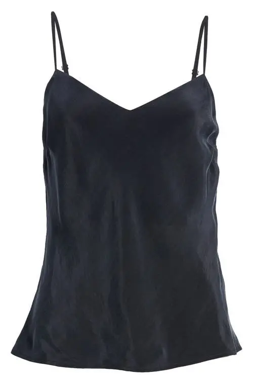 Ag Scarlet Matte Satin Camisole