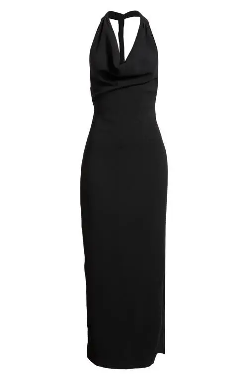 Torn By Ronny Kobo Rachel Halterneck Sheath Dress