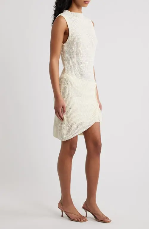 Torn By Ronny Kobo Kate Asymmetrical Knit Dress