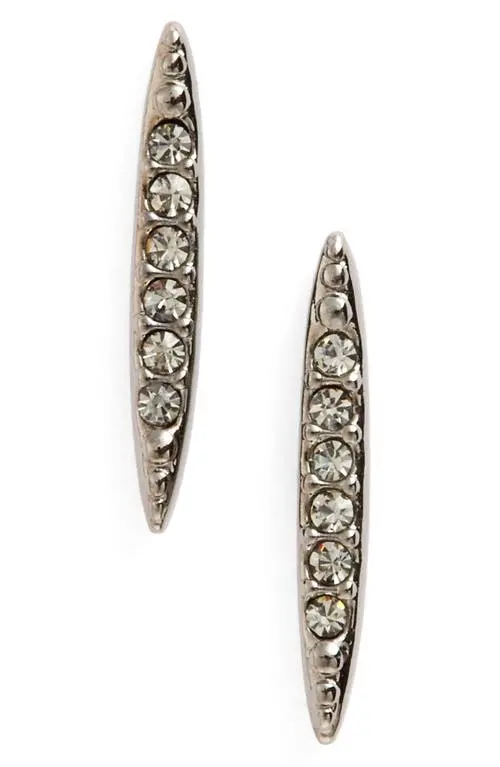 Nadri Pavé Spear Stud Earrings