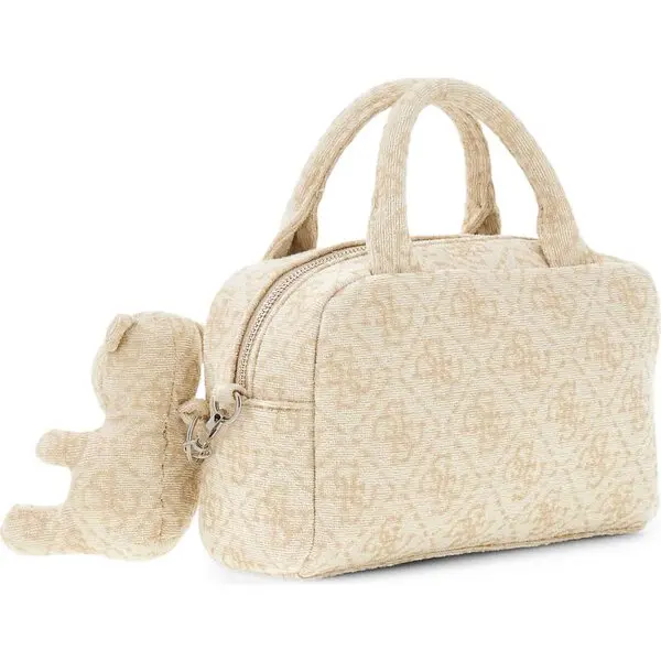 Guess Terry Cloth Crossbody Bag - Beige