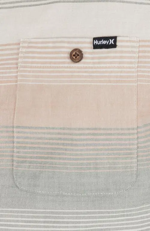 Hurley Lido Stripe Short Sleeve Button-up Shirt