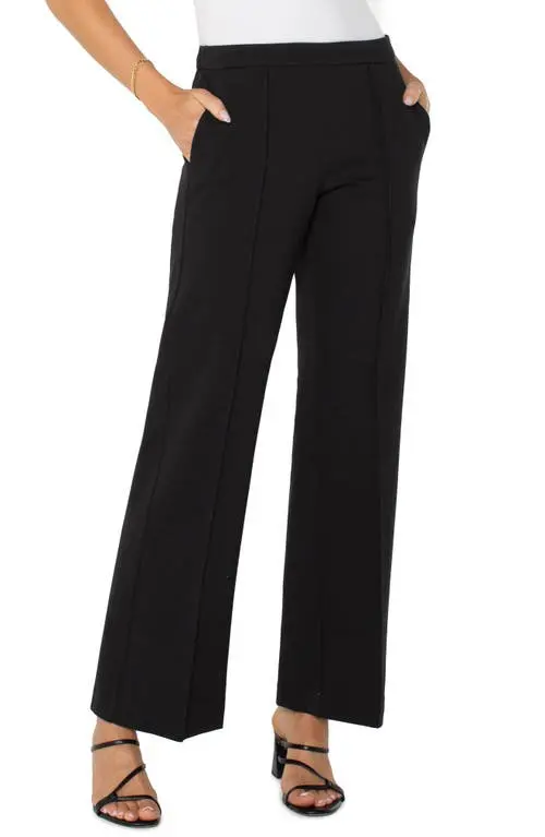 LIVERPOOL Kayla Wide Leg Pull-on Trousers