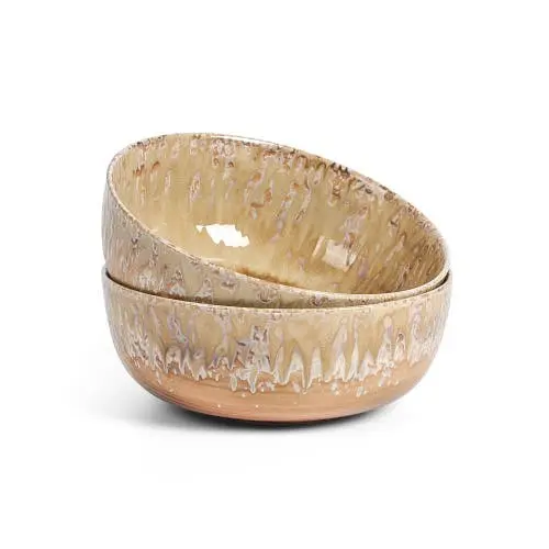 MOMENI Hanami Stoneware Serving Bowl Set