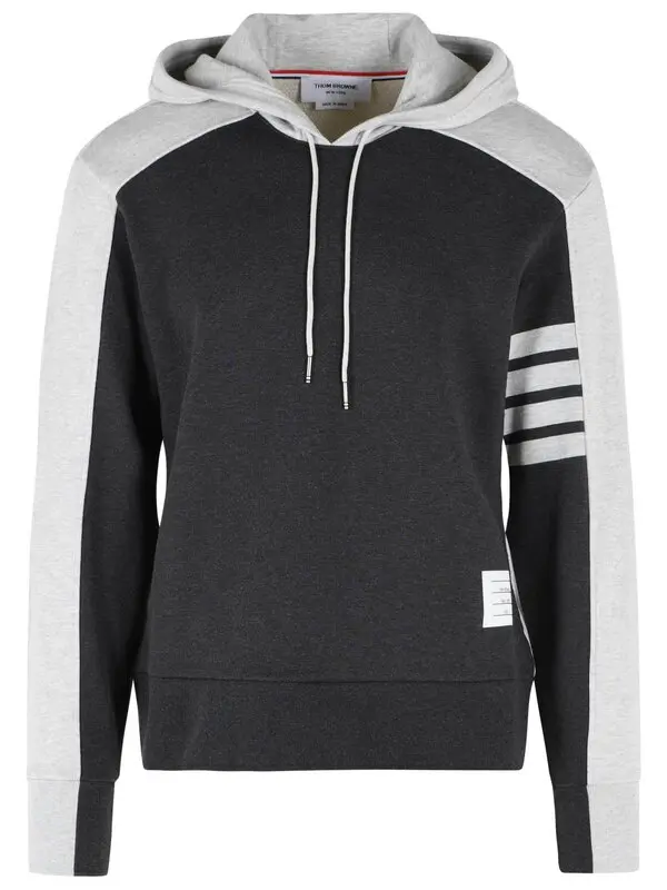 Thom Browne Colorblock 4 Bar Sweatshirt