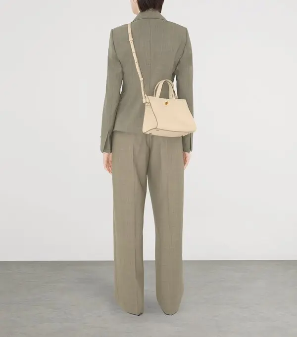 Burberry Mini Calfskin Cotswolds Tote Bag