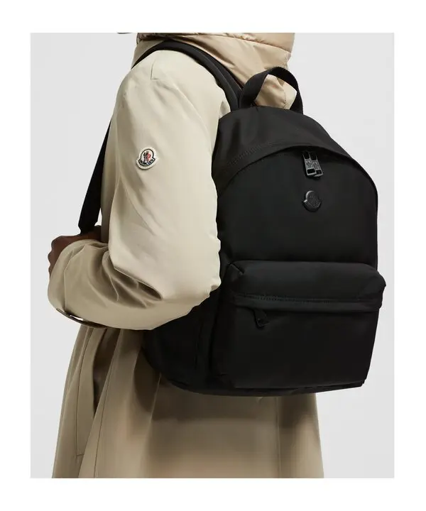 Moncler New Pierrick Logo Detailed Backpack