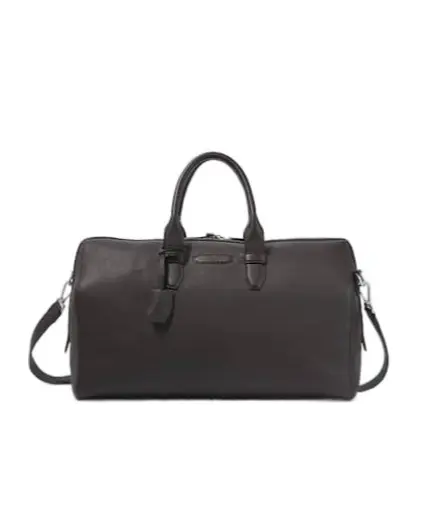 Brioni Leather Duffel Bag