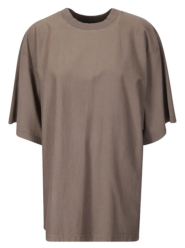 HED MAYNER Embroidered Oversized T-shirt - Brown