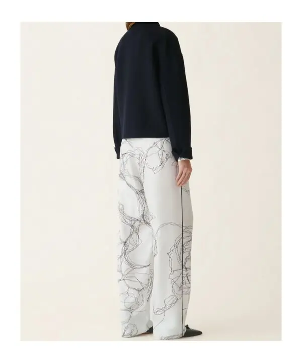 Fabiana Filippi Cropped Wool Shirt Jacket With Filo Diamante Detail