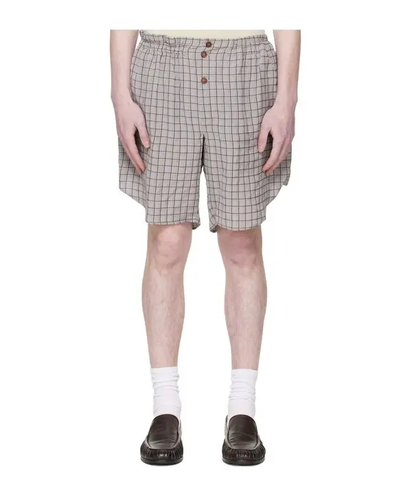 HED MAYNER Plaid Shorts