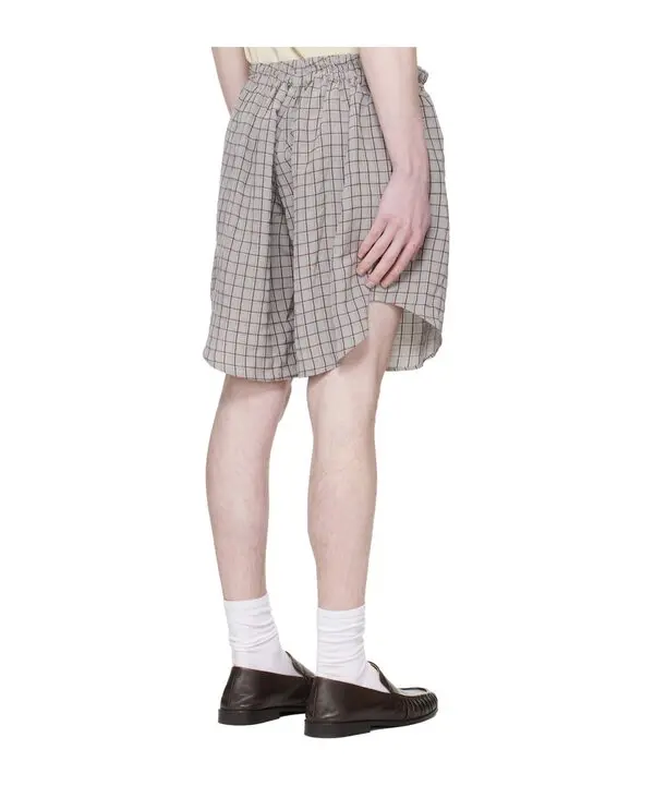HED MAYNER Plaid Shorts