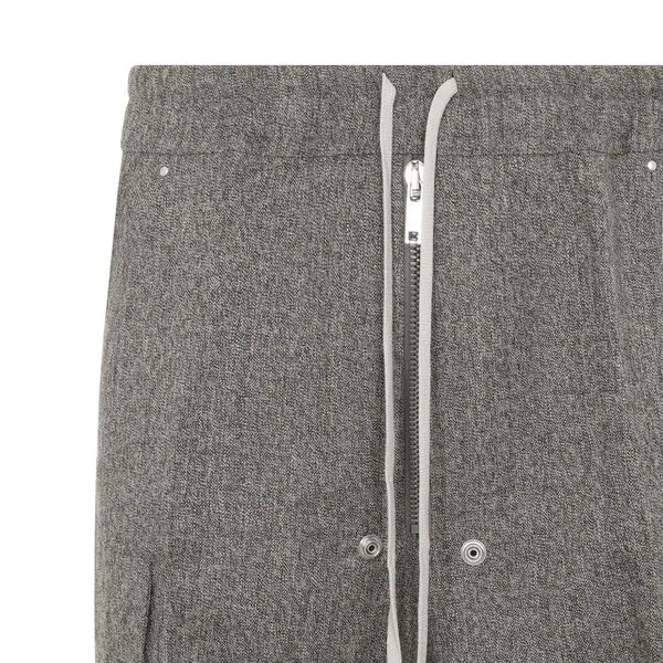 Rick Owens Drawstring Wide-leg Cargo Pants