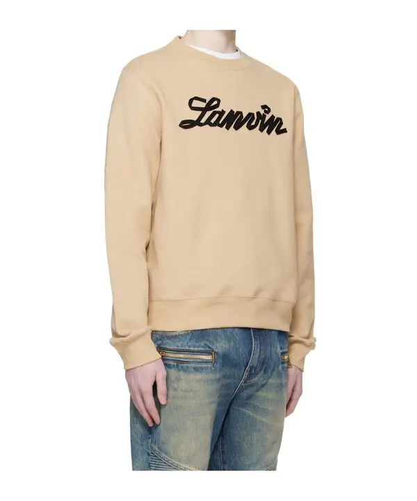 LANVIN Long-sleeved Crew Neck Sweatshirt
