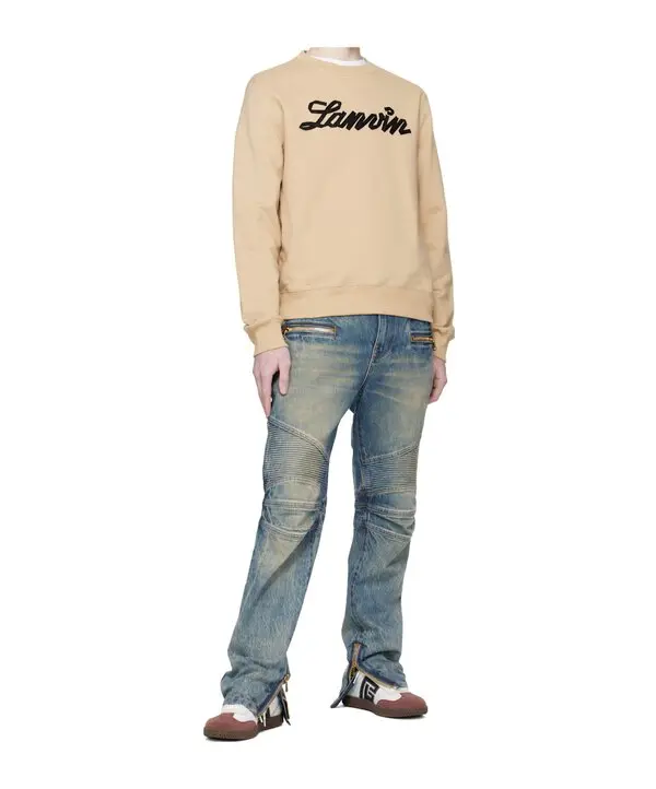 LANVIN Long-sleeved Crew Neck Sweatshirt