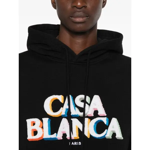 Casablanca Hooded Sweatshirt With Logo