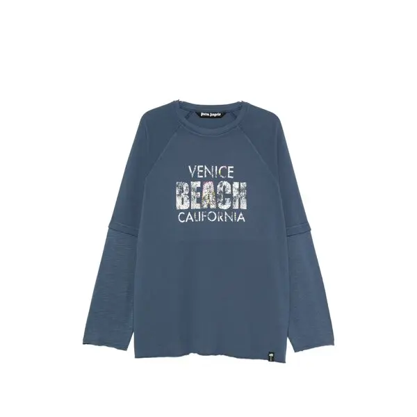 Palm Angels T-shirts & Vests T-shirts - Blue