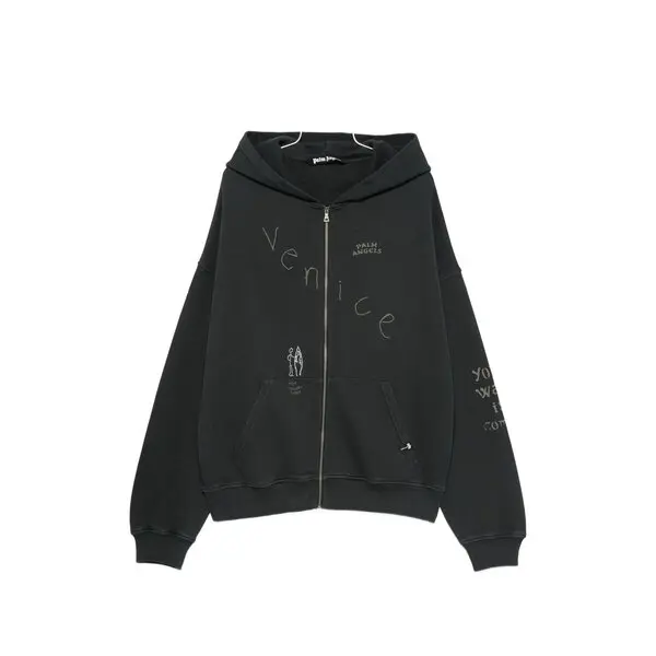 Palm Angels Sweaters & Knitwear Hoodies - Black