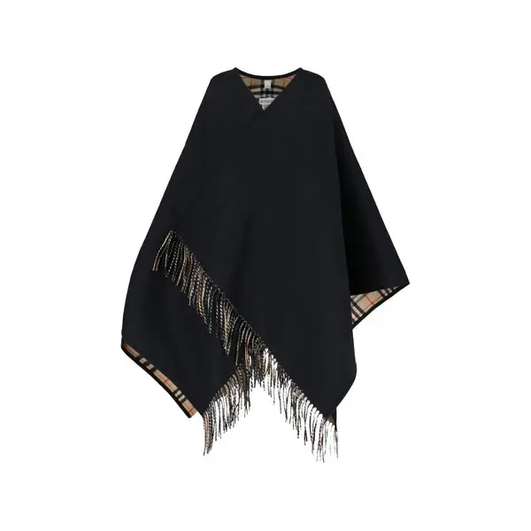 Burberry Jackets Capes & Ponchos - Black