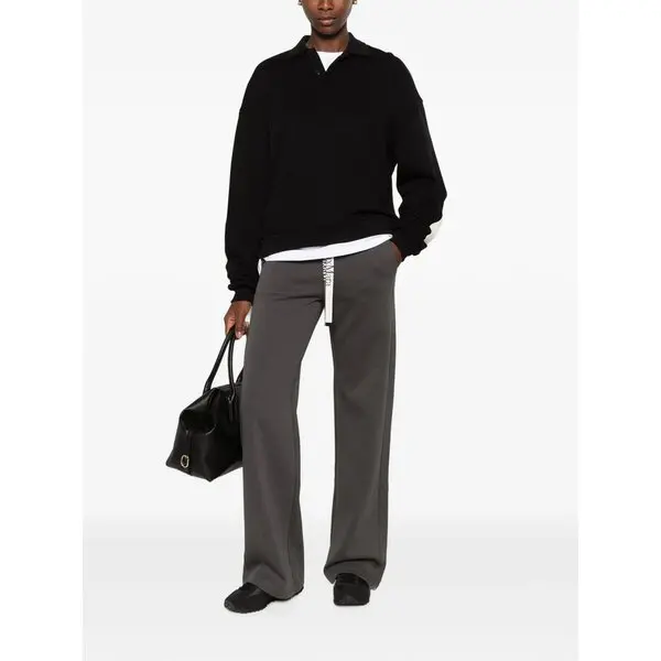 Max Mara Grey Trousers Track Pants