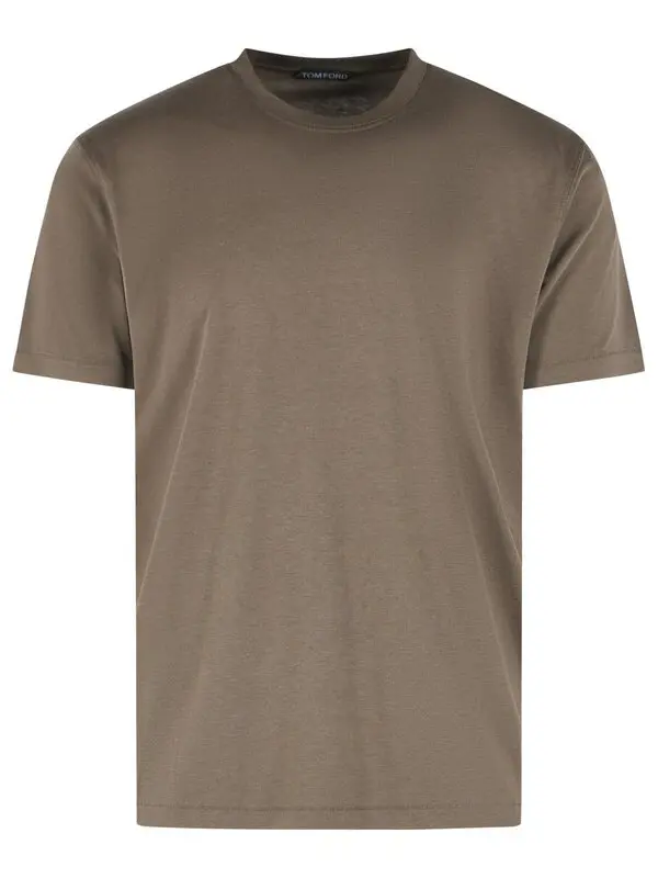TOM FORD Lyocell And Cotton T-shirt
