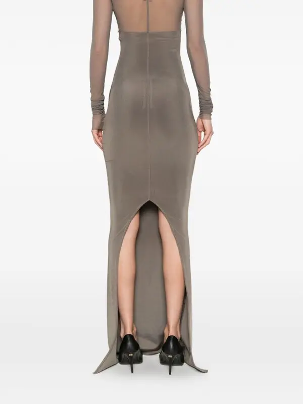 Rick Owens Maxi Skirt - Multicolor