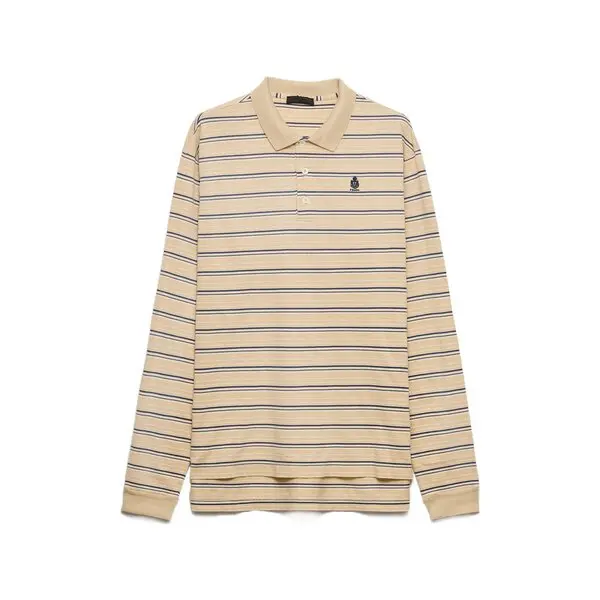 Prada Neutrals Polo Shirts - Cream