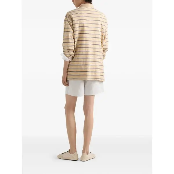 Prada Neutrals Polo Shirts