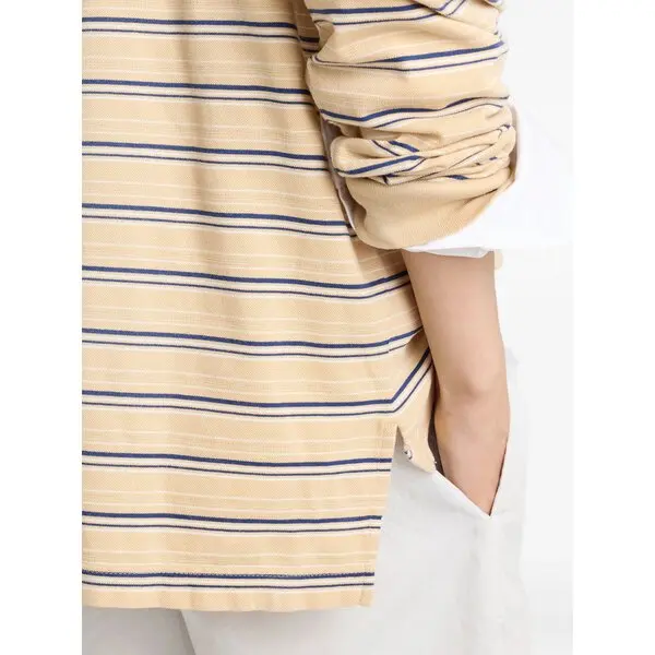 Prada Neutrals Polo Shirts